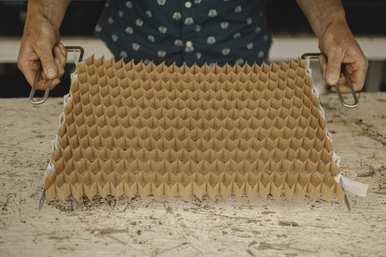 Paper Chain Pots - 2" Spacing - Faster Transplanting - Great for Herbs